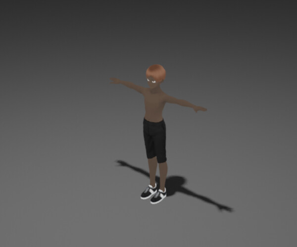 ArtStation - Man Mesh 2 | Game Assets