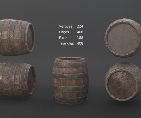 ArtStation - Stylized Pirate Ship | Game Assets