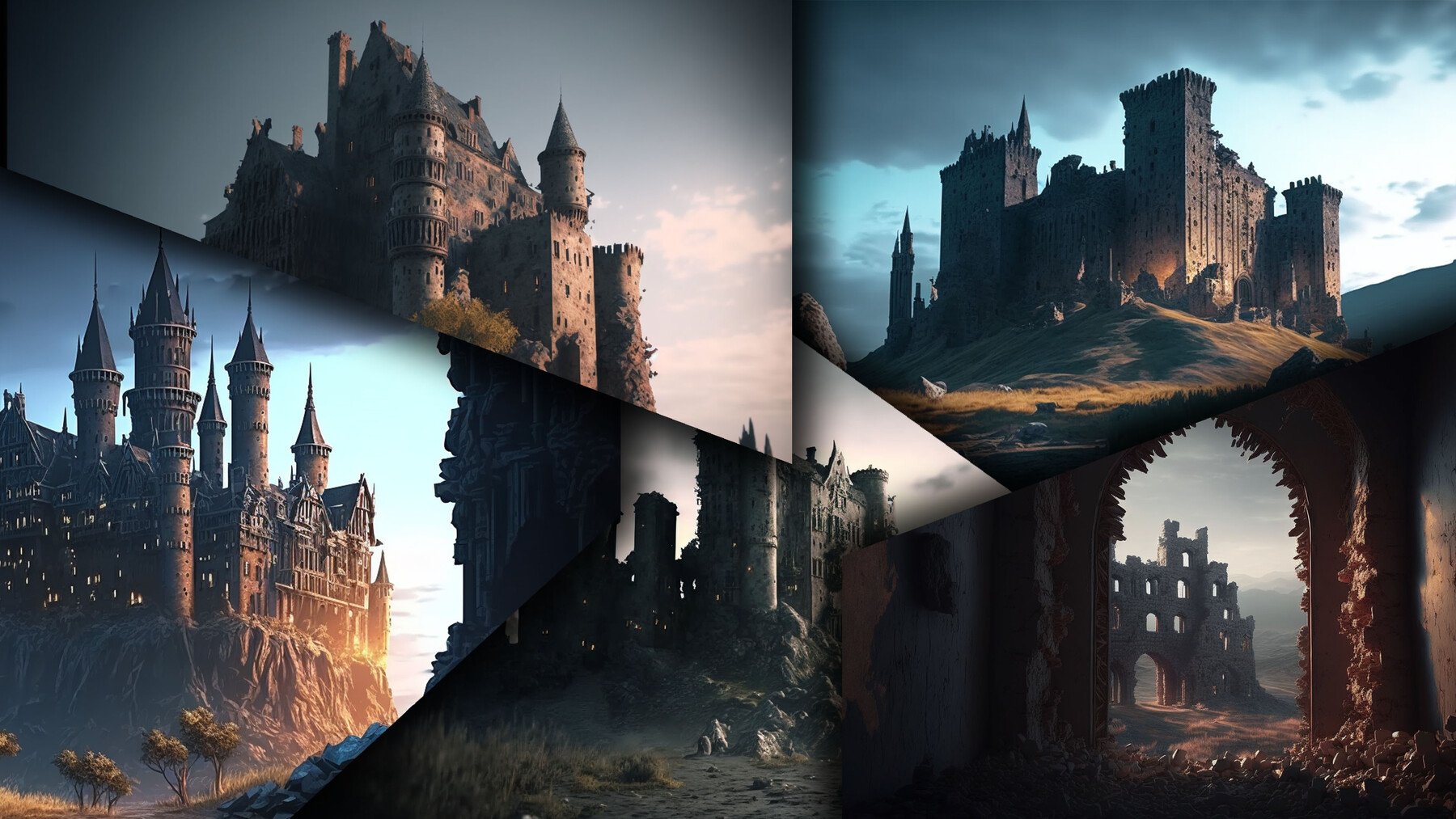ArtStation - 107 Old Castel (More Than 8K Resolution) | Artworks