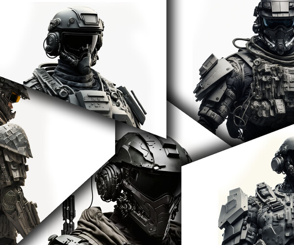 ArtStation - 118 Future Soldier (More Than 8K Resolution) | Artworks