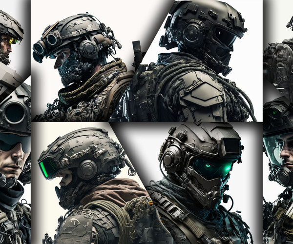 ArtStation - 118 Future Soldier (More Than 8K Resolution) | Artworks