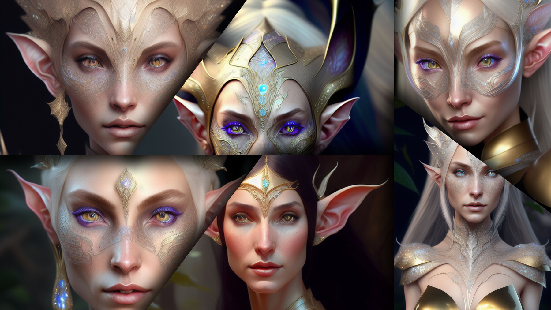 ArtStation - 157 Fantasy Elf Warrior (8K Resolution) | Artworks