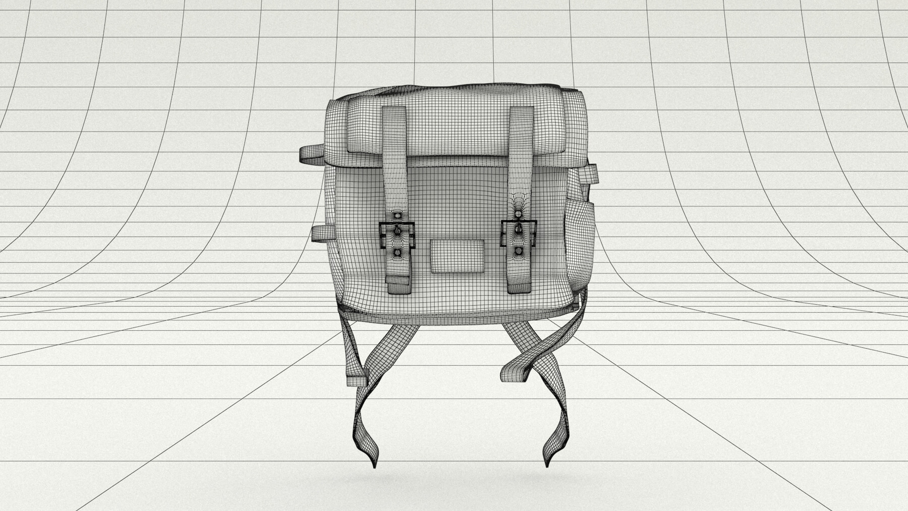 ArtStation - laos Game Military backpack | Game Assets