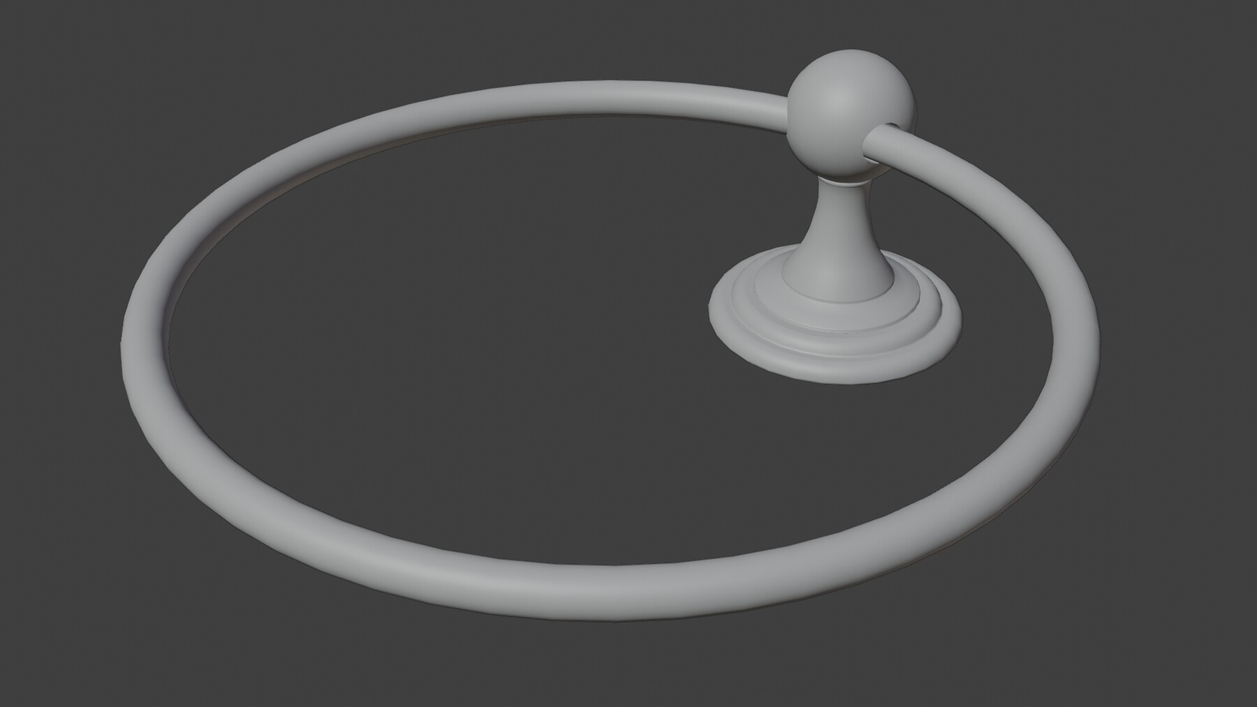 ArtStation - Towel Ring 3D Model | Game Assets