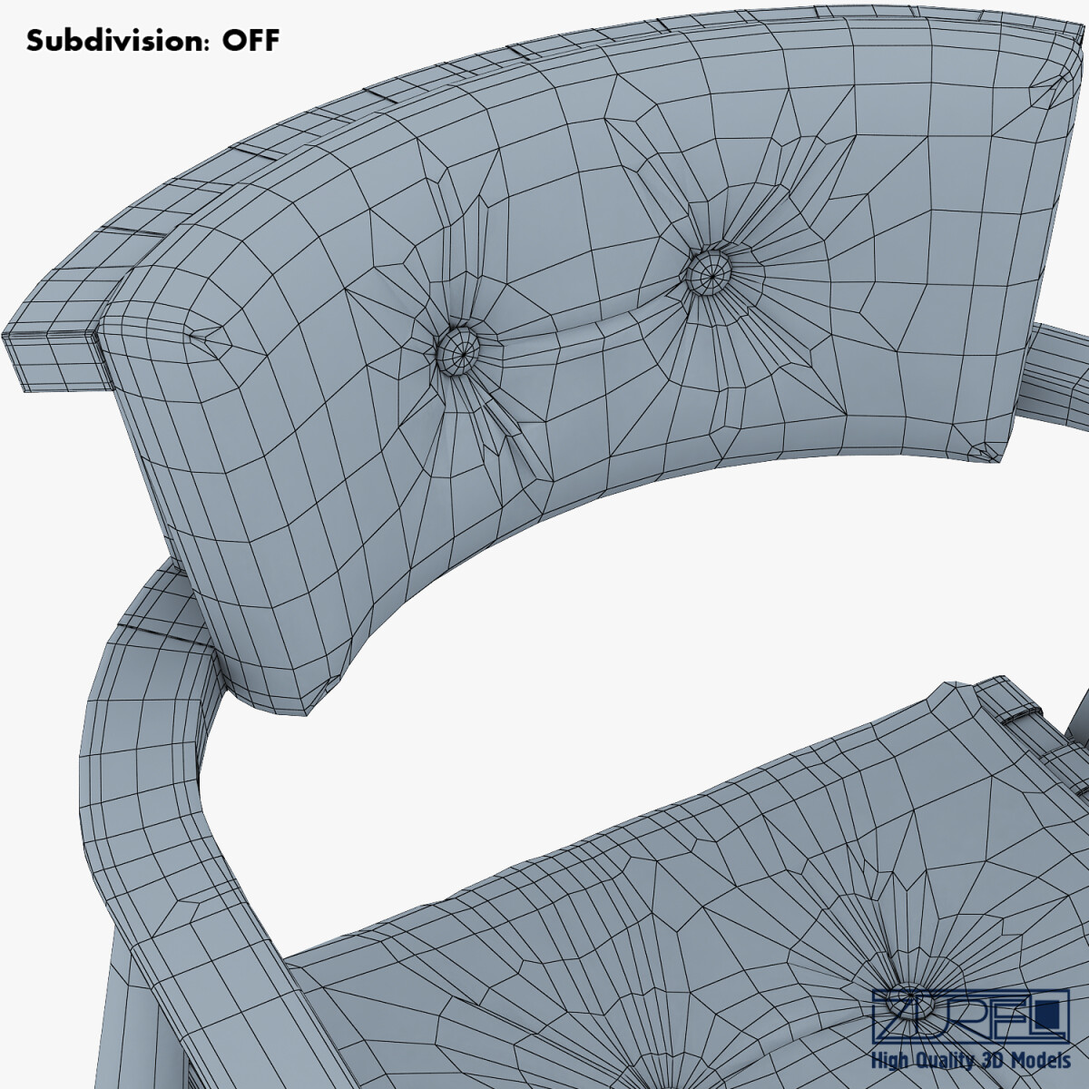 ArtStation - Leather Chair Black | Resources