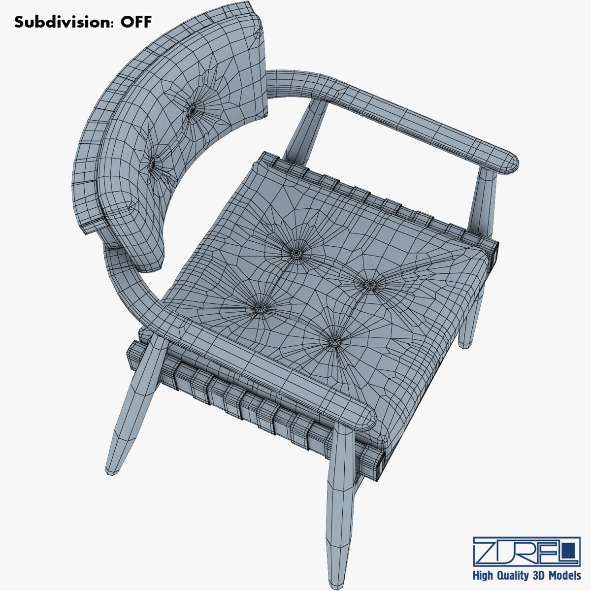 ArtStation - Leather Chair Red | Resources