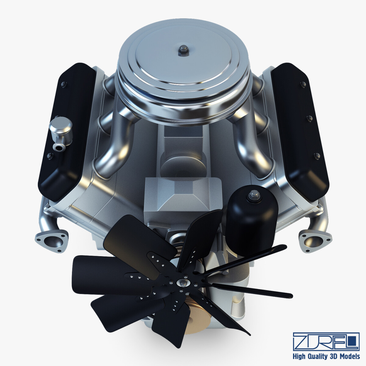 ArtStation - V6 Type Engine v 1 | Resources