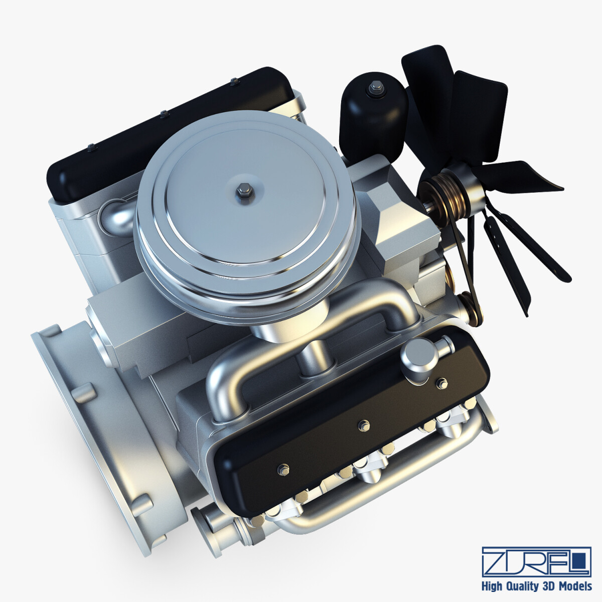 ArtStation - V6 Type Engine v 1 | Resources