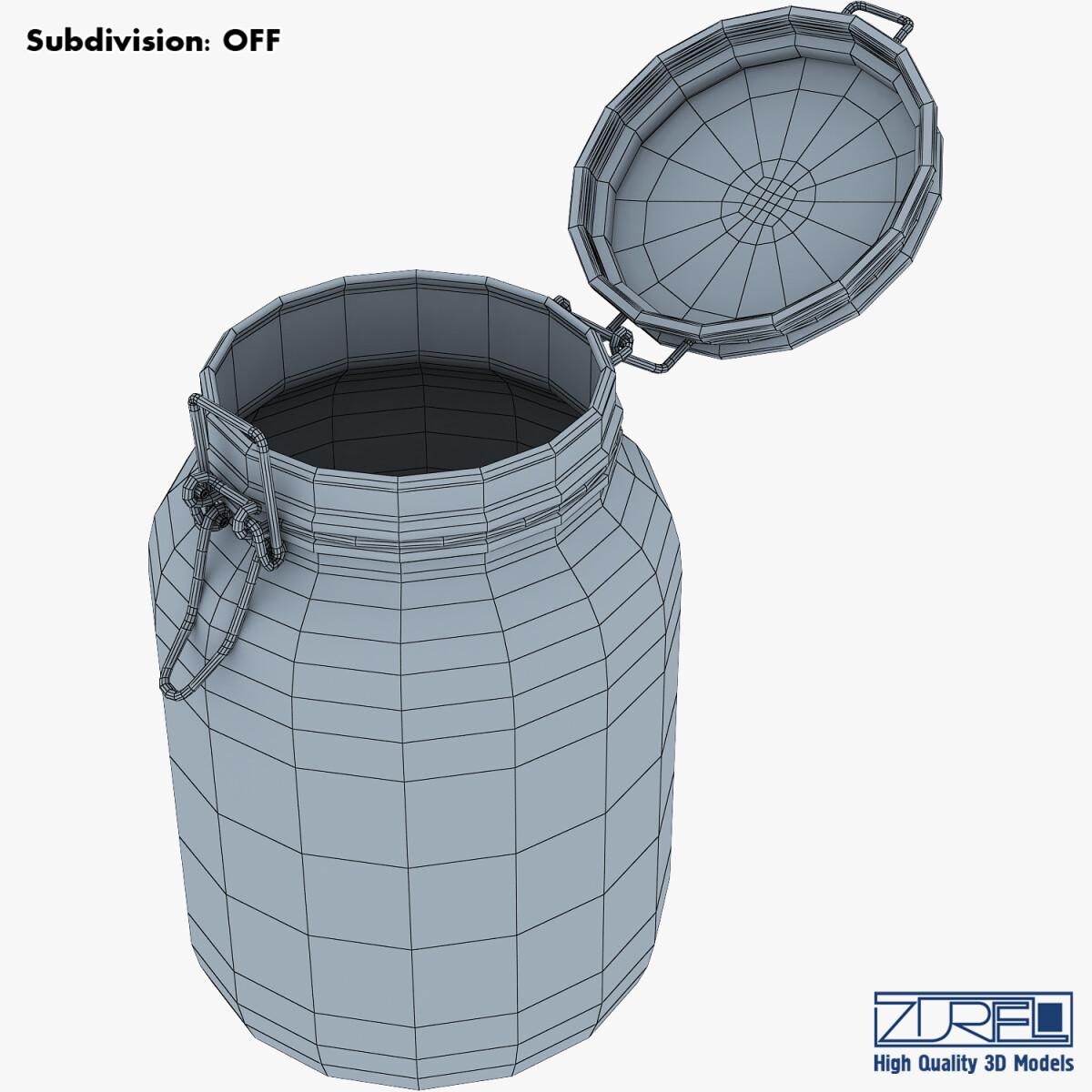 ArtStation - Jar Hermetic 1.5 liter v 1 | Resources