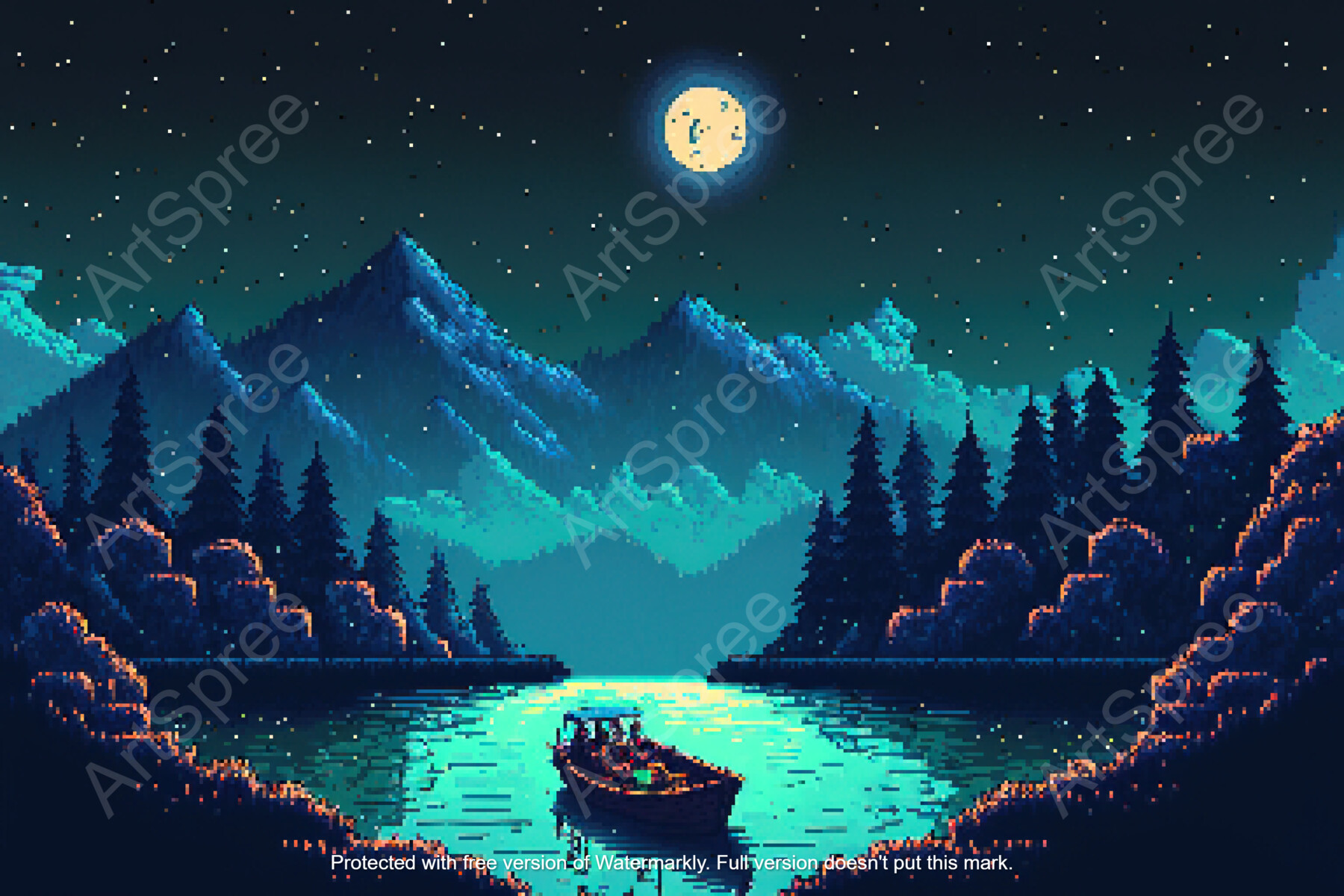 ArtStation - 6 Pixelated Backgrounds/Wallpapers in 4K | Game Assets ArtStation - 6 Pixelated Backgrounds/Wallpapers in 4K | Game Assets
