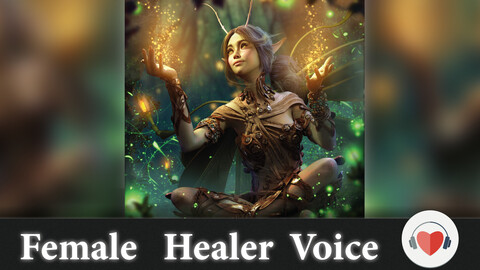 ArtStation - Female Healer - Voice Pack | Game Assets