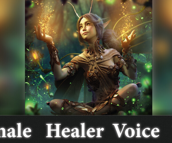 ArtStation - Female Healer - Voice Pack | Game Assets