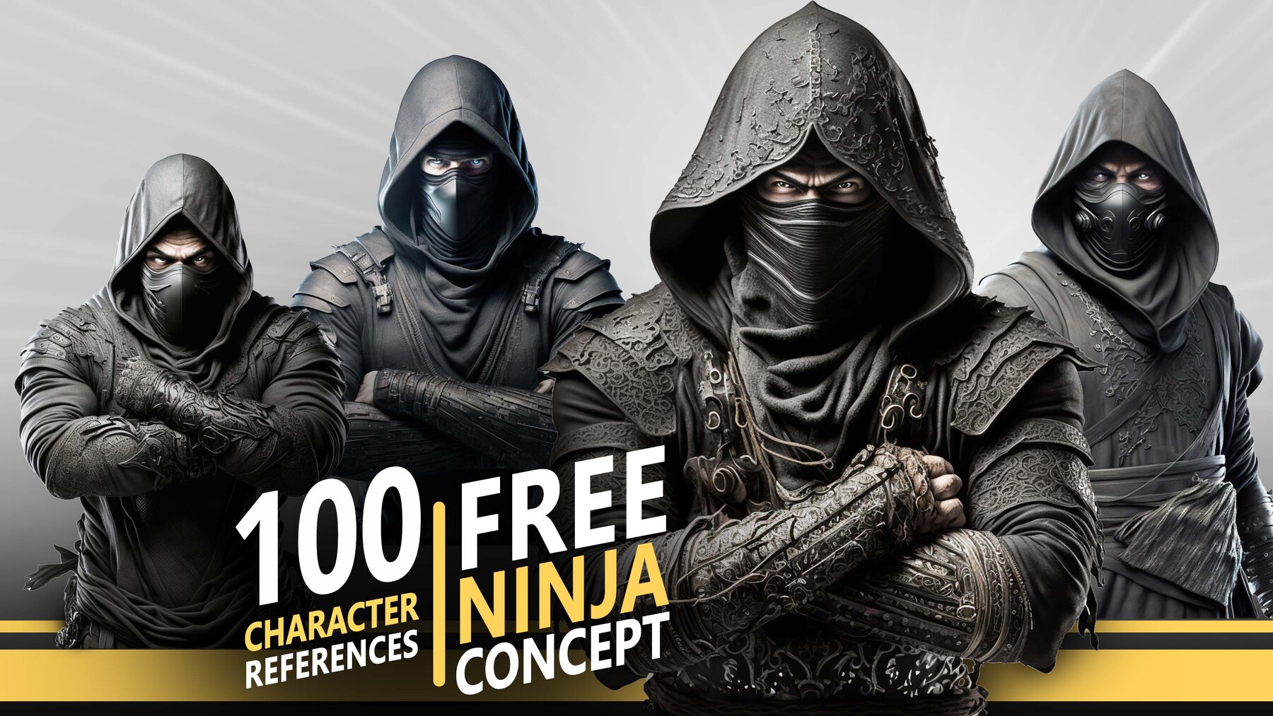 ArtStation - Free Ninja Concept - Character references | Artworks