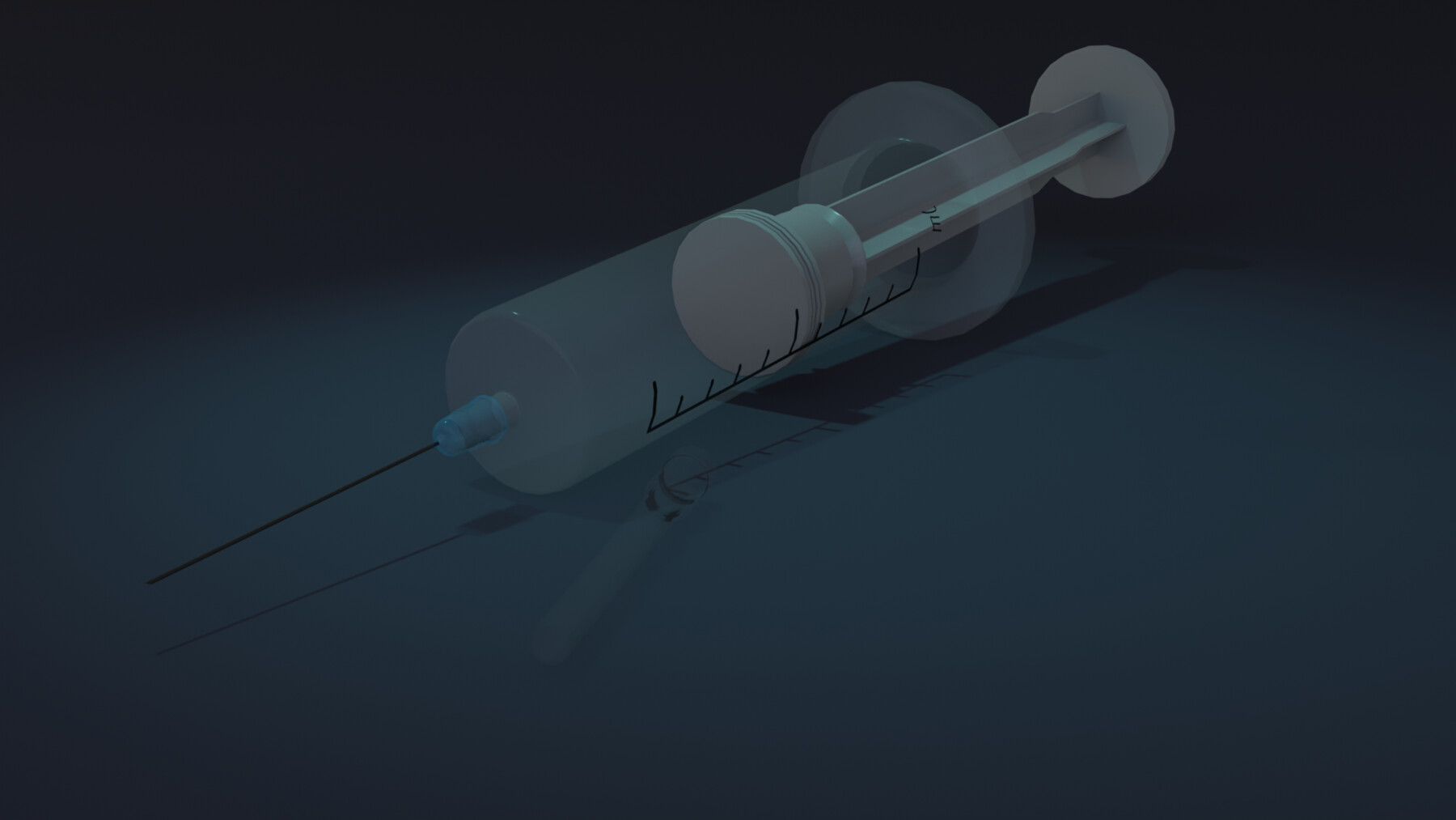 ArtStation - Medical syringes Low-poly 3D model | Resources
