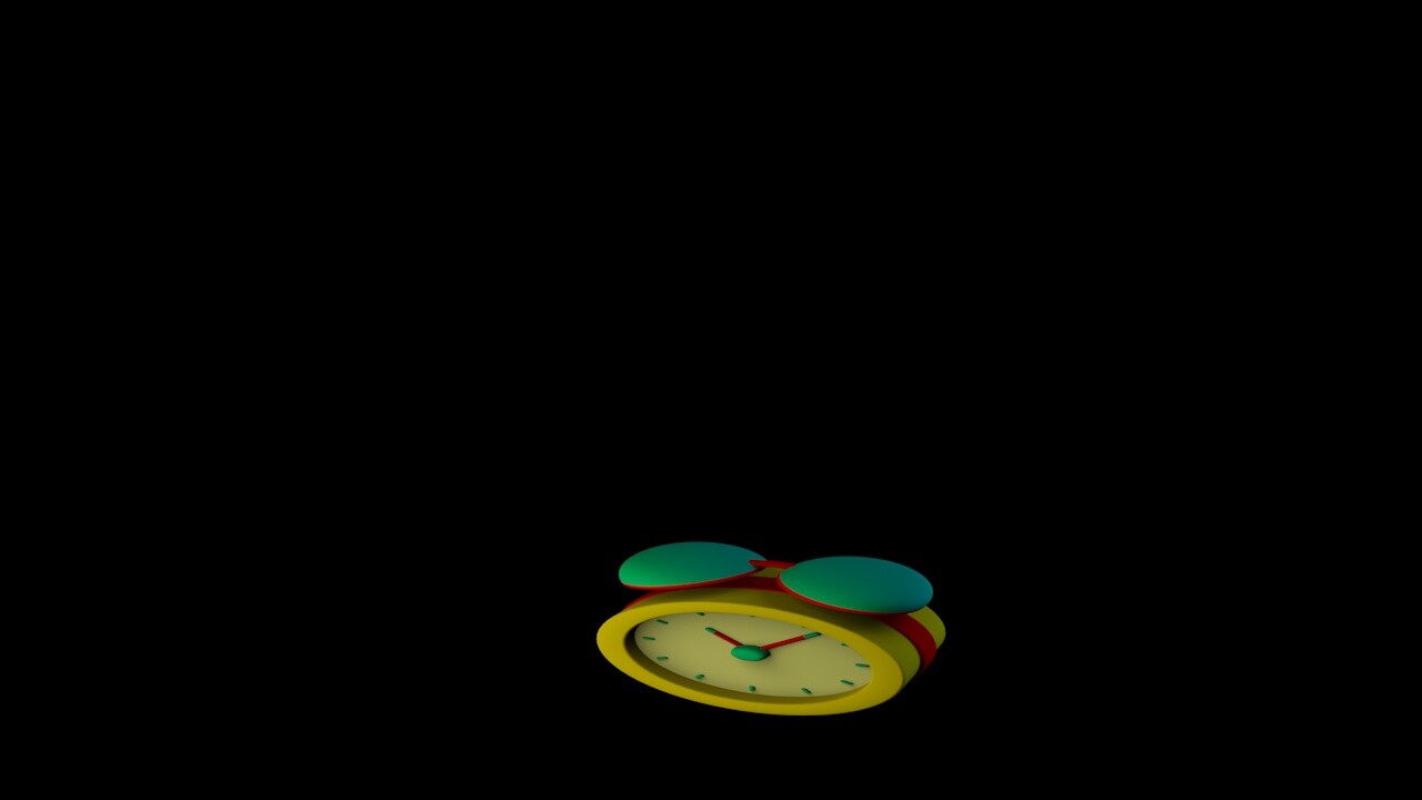 ArtStation - Alarm Clock Animated 3D | Resources