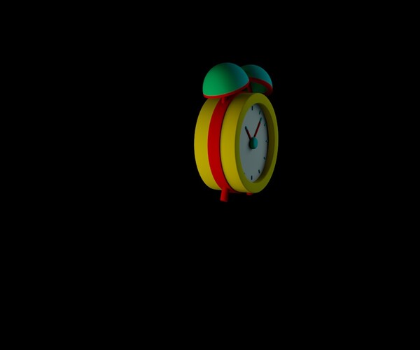 ArtStation - Alarm Clock Animated 3D | Resources