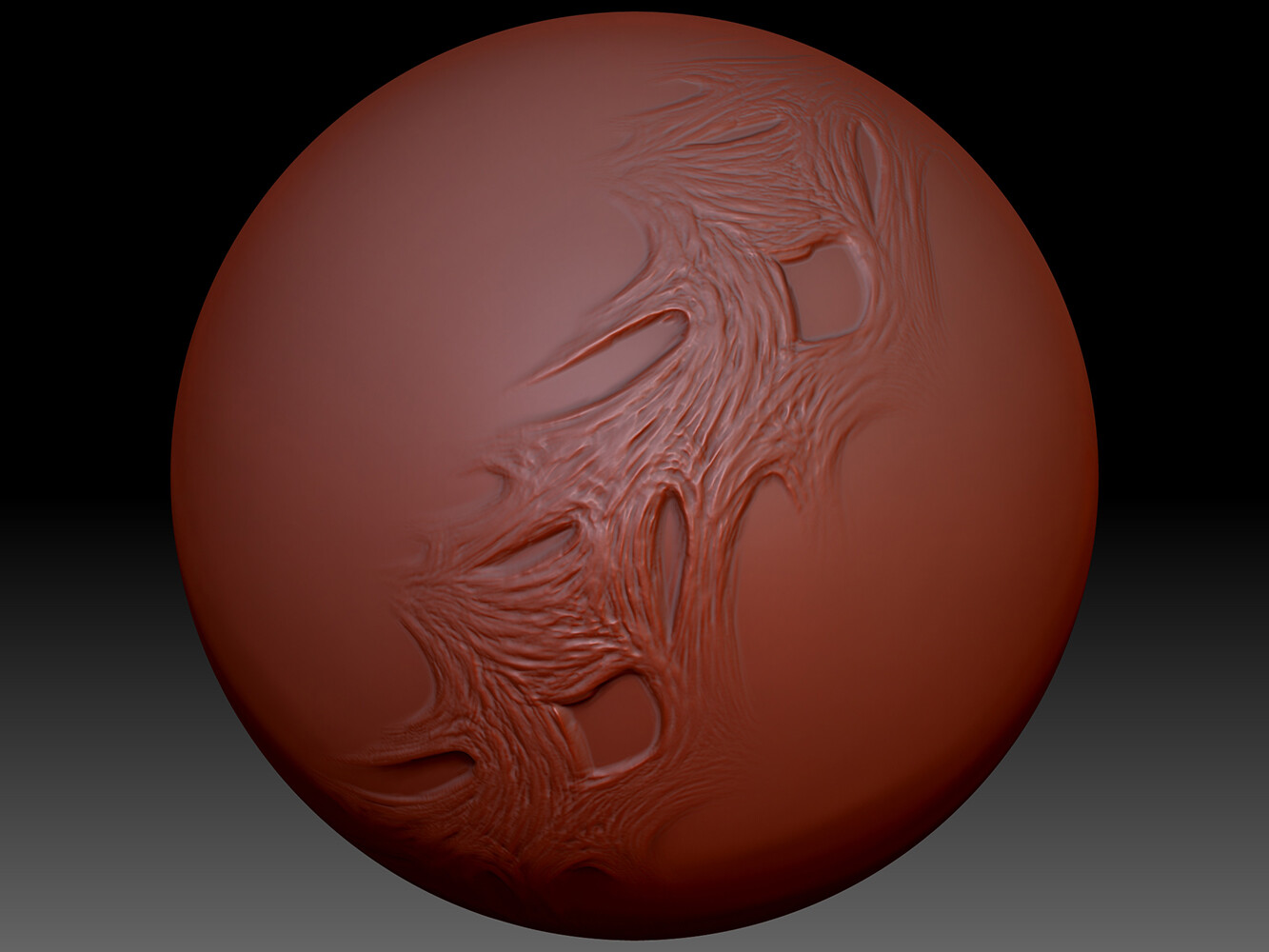 ArtStation - Burn Scar 3D Multi Alpha Brush by OfLocksley | Brushes