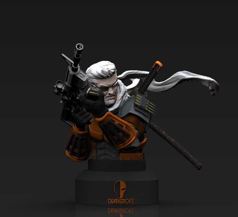 ArtStation - Deathstroke STL Files for 3D printing by CG Pyro fanarts ...