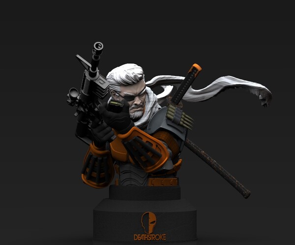 ArtStation - Deathstroke STL Files for 3D printing by CG Pyro fanarts ...