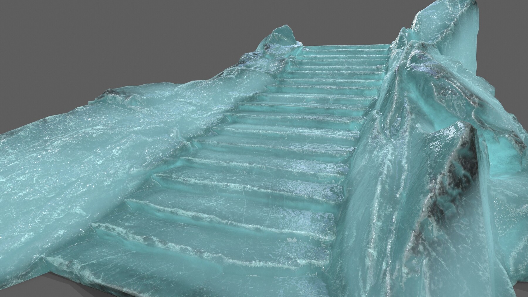 ArtStation - Ice Stair | Game Assets