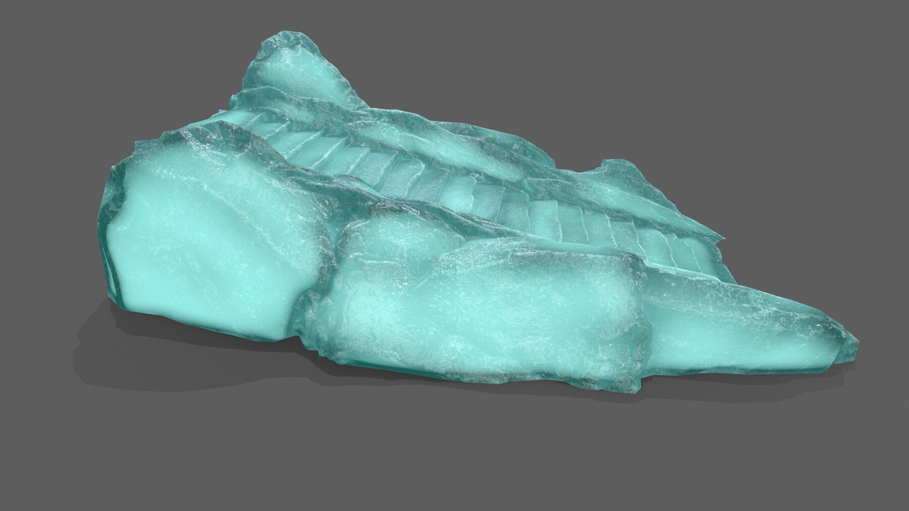 ArtStation - Ice Stair 2 | Game Assets