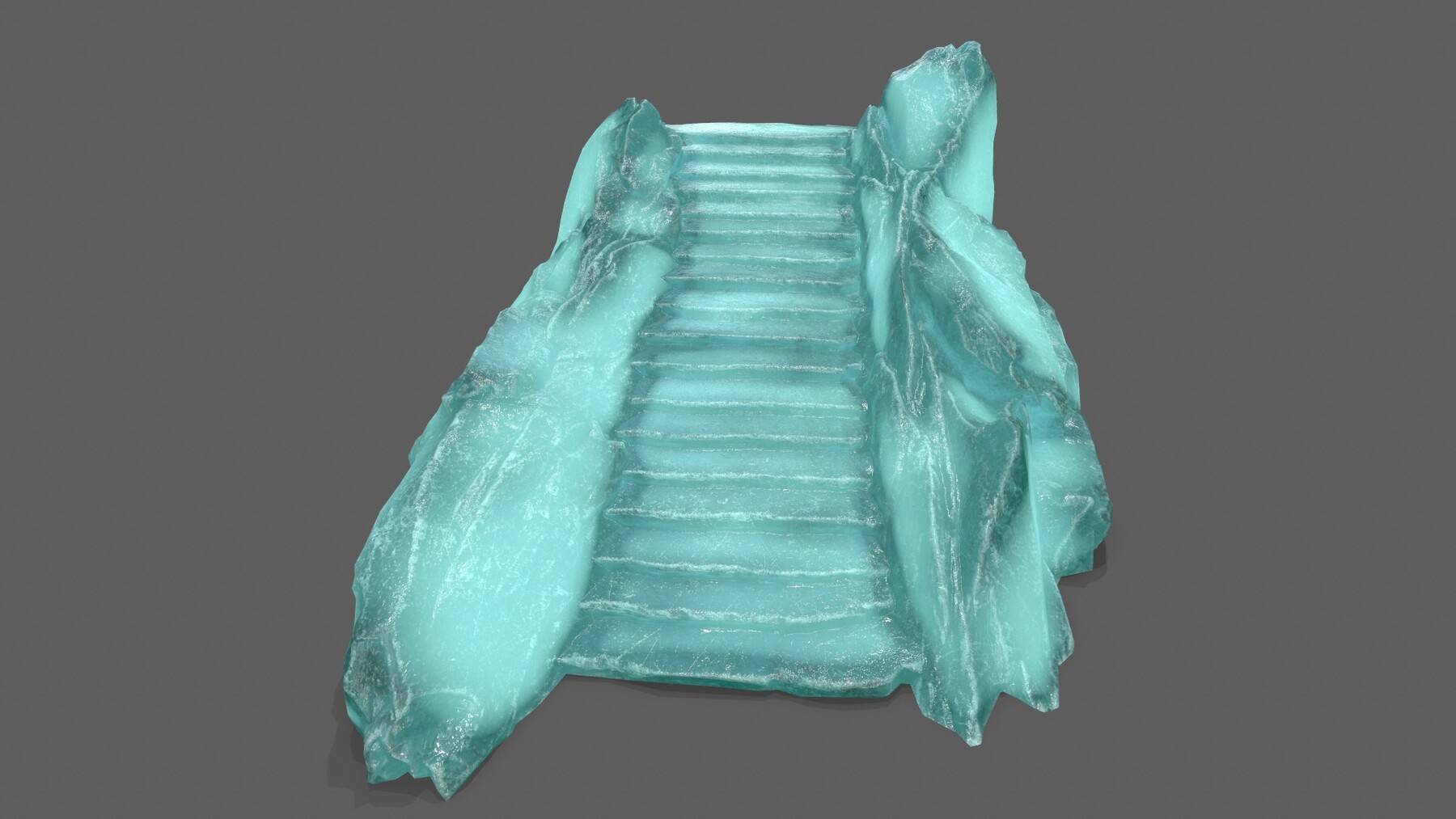 ArtStation - Ice Stair 2 | Game Assets