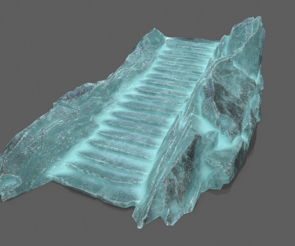 ArtStation - Ice Stair 3 | Game Assets