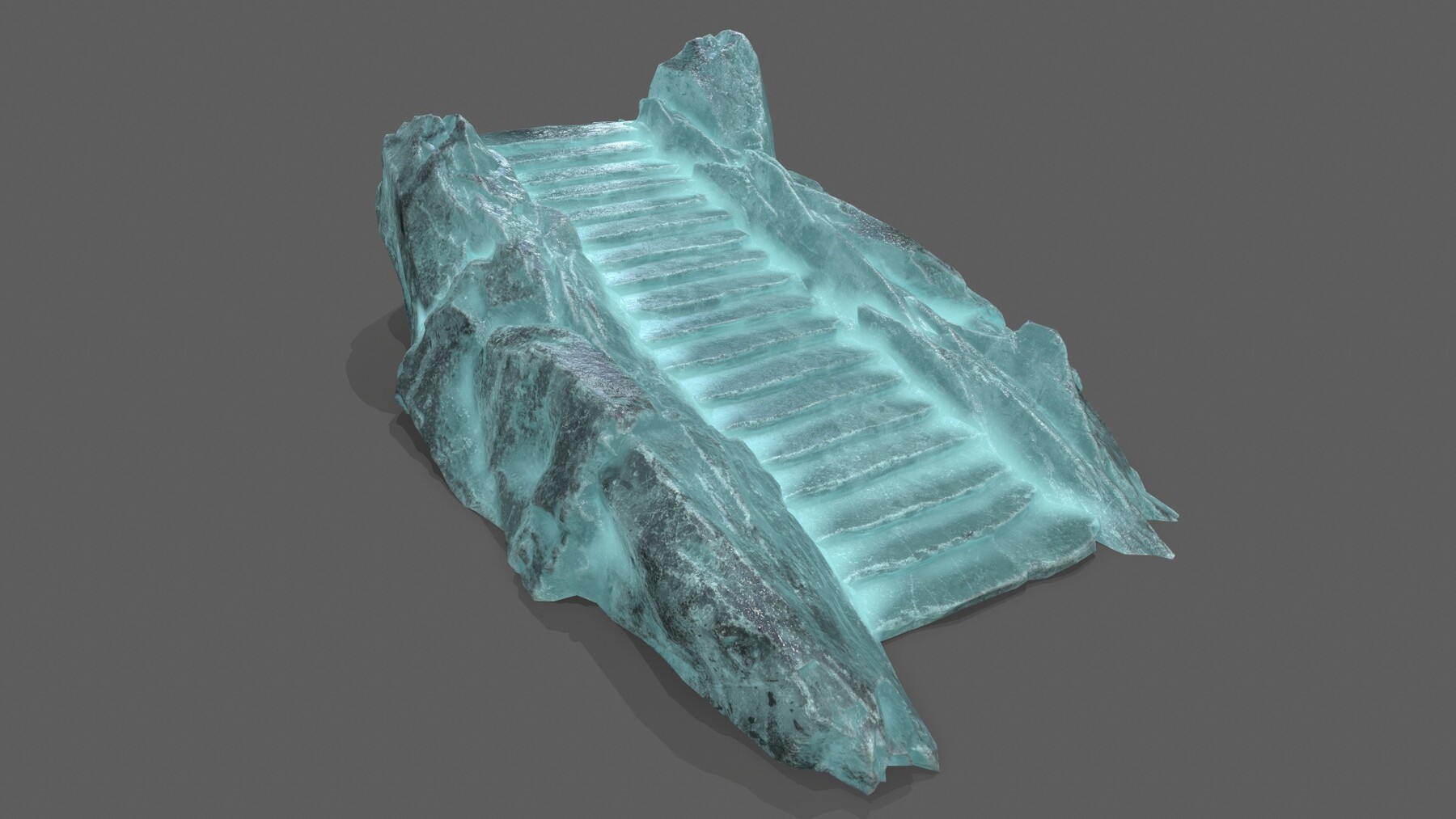 ArtStation - Ice Stair 3 | Game Assets