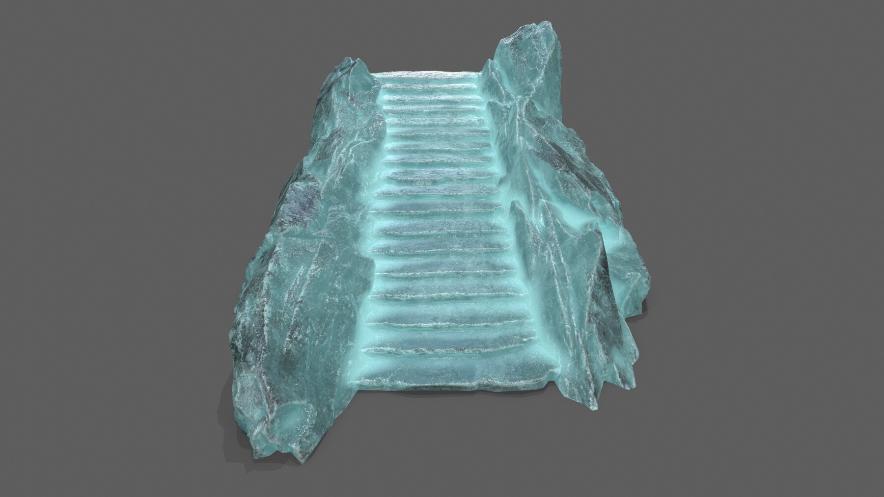 ArtStation - Ice Stair 3 | Game Assets