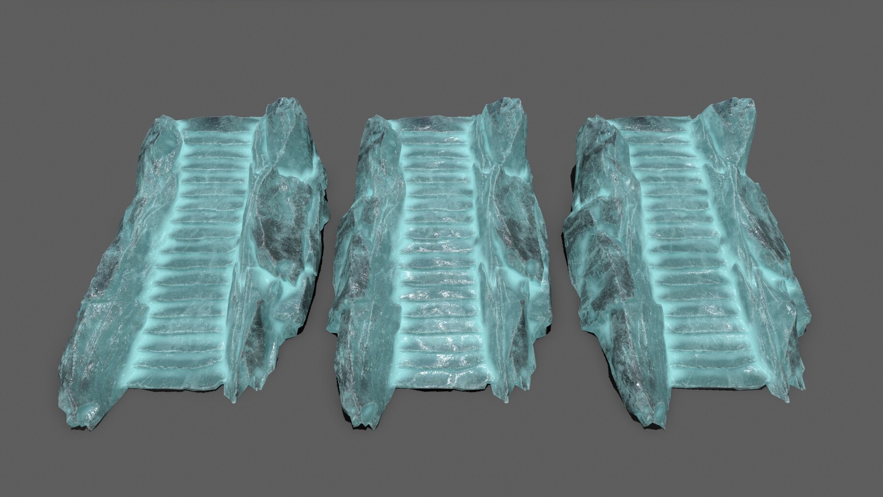 ArtStation - Ice Stair 3 | Game Assets
