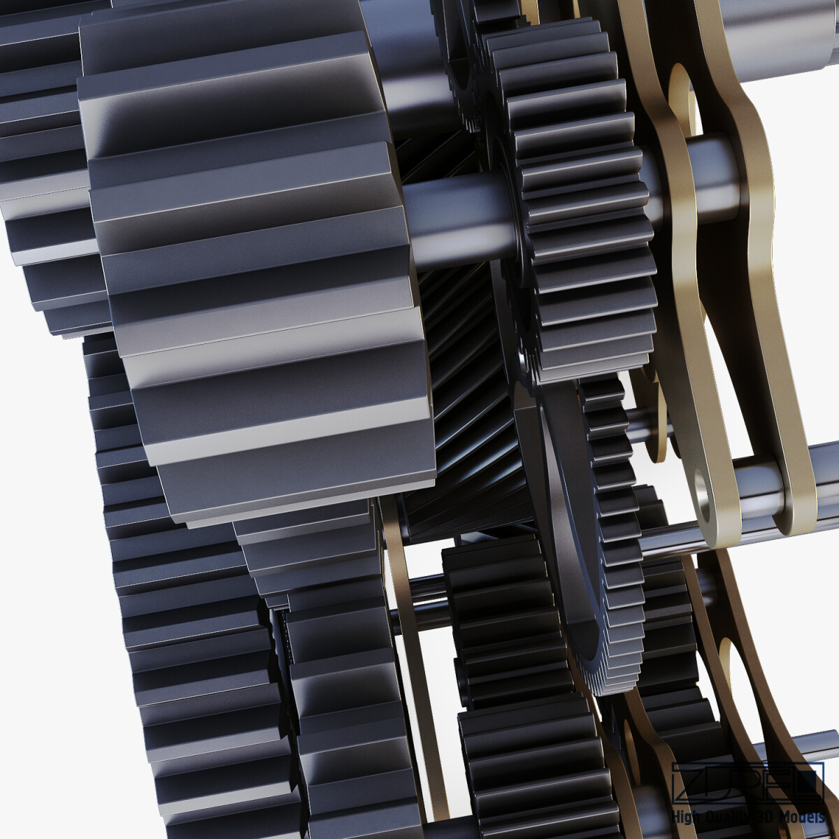 ArtStation - Gear Mechanism v 1 | Resources