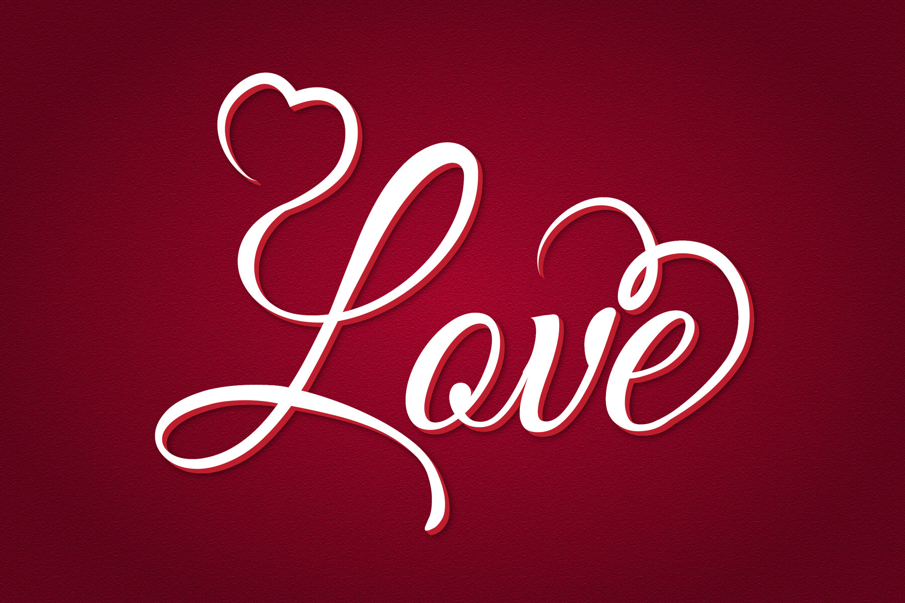 ArtStation - 3D Love. Text Effects, EPS Template File | Artworks
