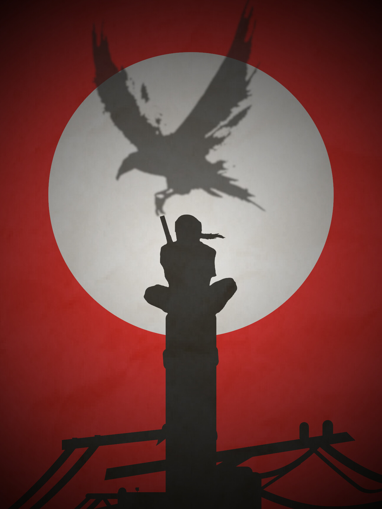 ArtStation - itachi poster | Artworks