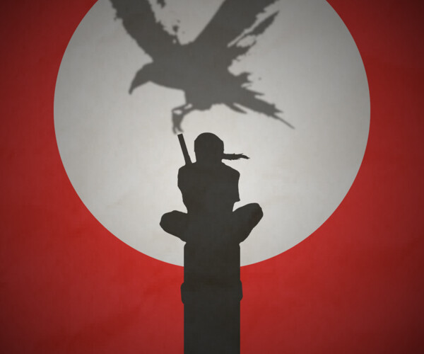 ArtStation - itachi poster | Artworks