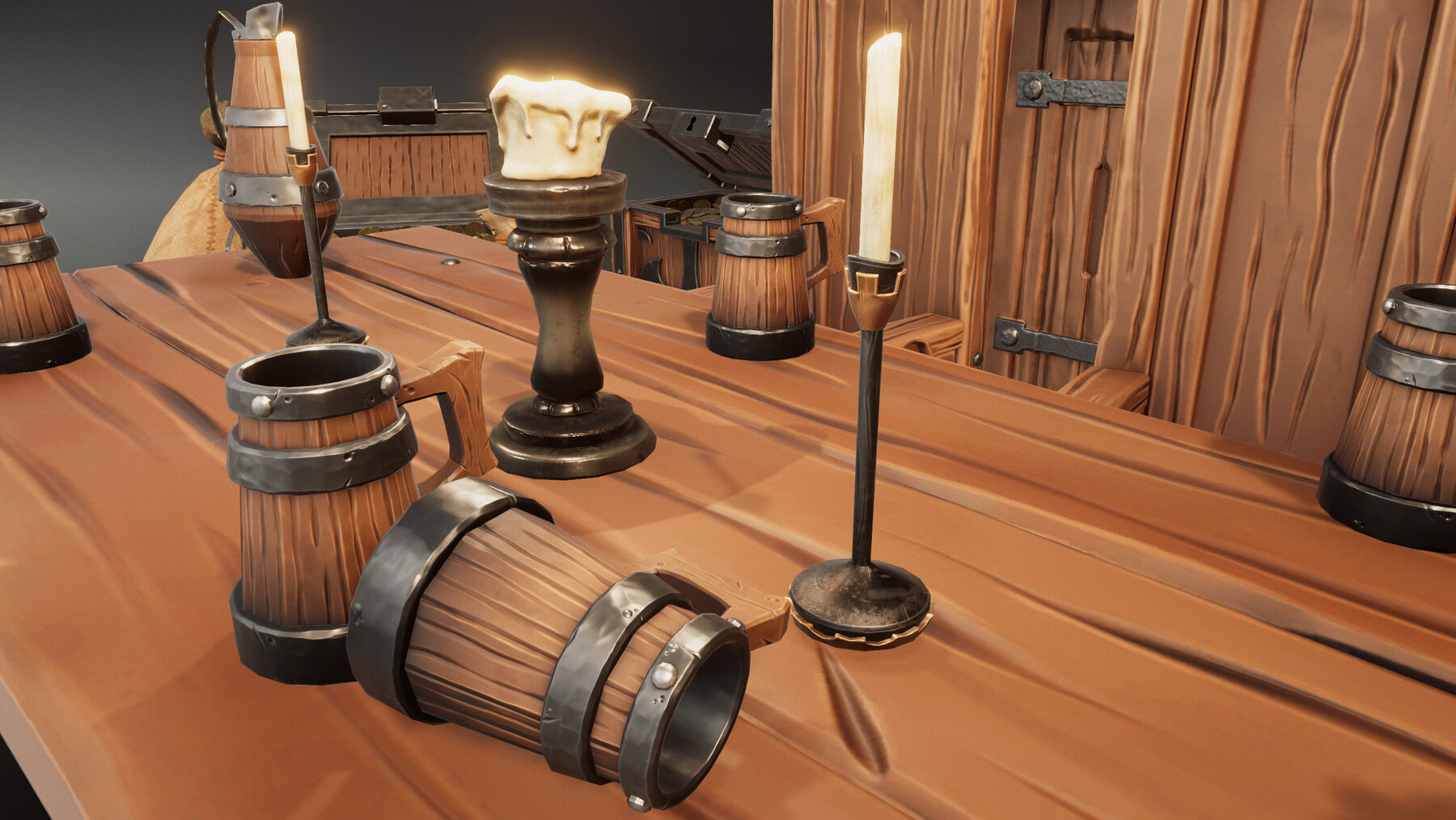 ArtStation - Medieval Village - Furniture and Misc. Pack | Game Assets