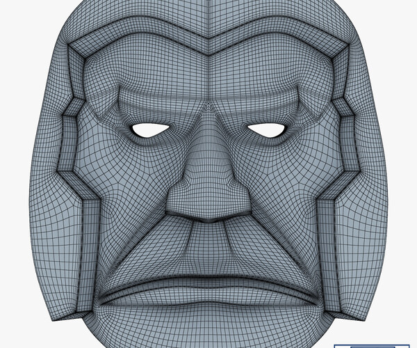 ArtStation - Bad Man Mask v 1 | Resources