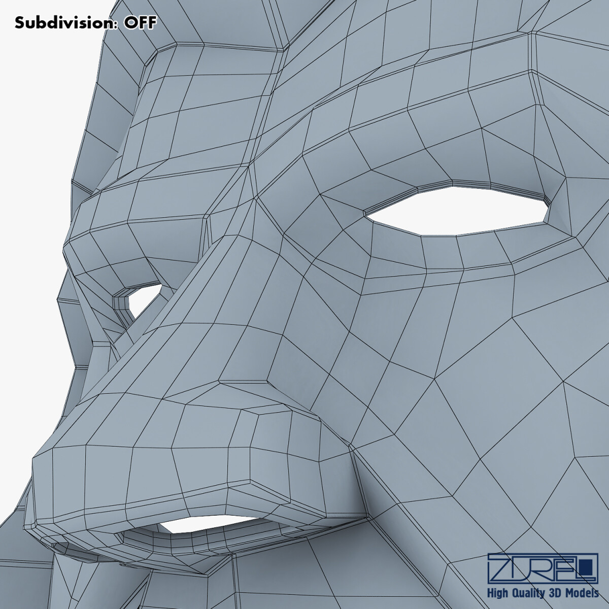 ArtStation - Bad Man Mask v 1 | Resources