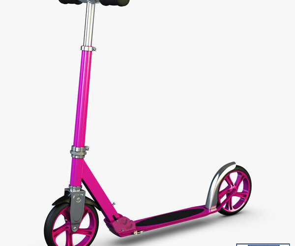 ArtStation - Kick Scooter Pink | Resources