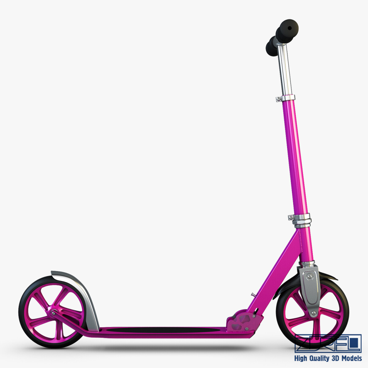ArtStation - Kick Scooter Pink | Resources