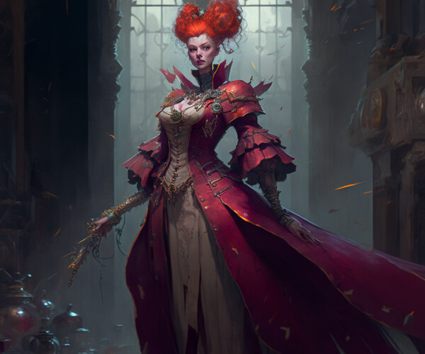 ArtStation - The Duchess - Queen of Flames | Artworks