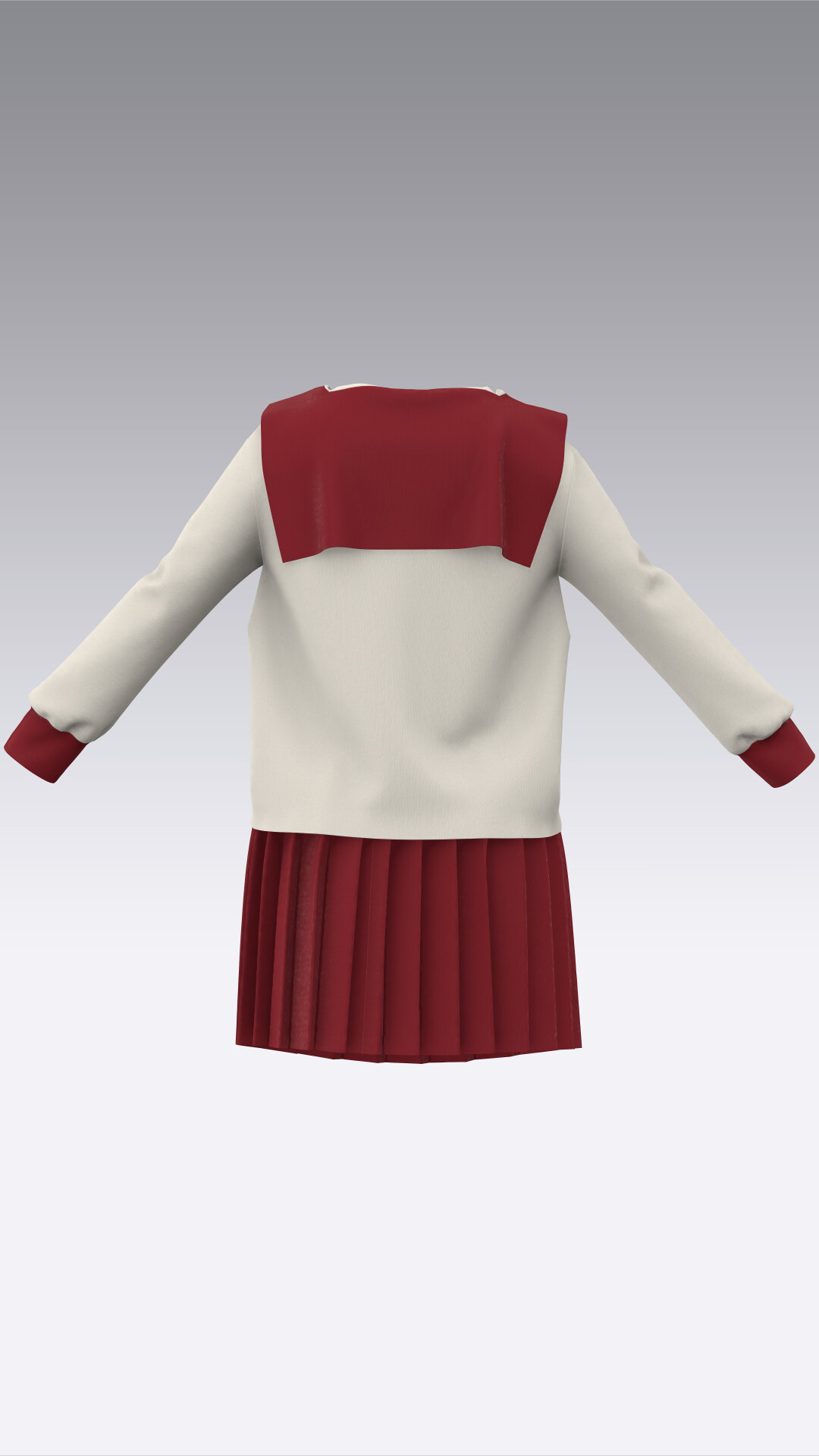 ArtStation - Japanese School uniform Seifuku Outfits MD CLO 3D ZPRJ ...