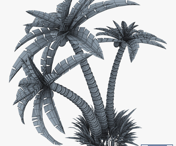 ArtStation - Palm Tree v 2 | Resources
