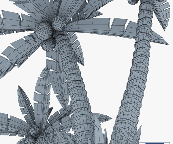 ArtStation - Palm Tree v 2 | Resources