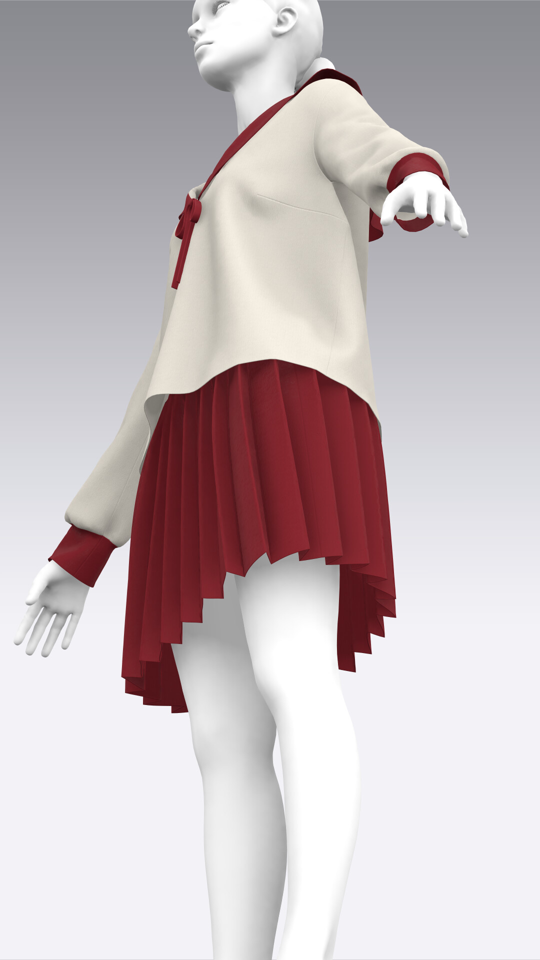 ArtStation - Japanese School uniform Seifuku Outfits MD CLO 3D ZPRJ ...
