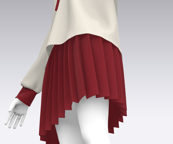 ArtStation - Japanese School uniform Seifuku Outfits MD CLO 3D ZPRJ ...