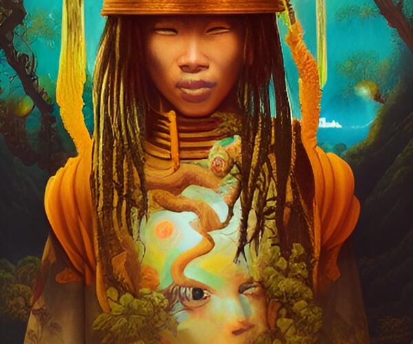 ArtStation - Asian Inspired Art By Ronnelle Harvey | Artworks