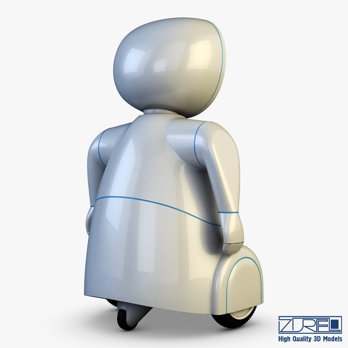 ArtStation - Pakati Robot Assistant White | Resources