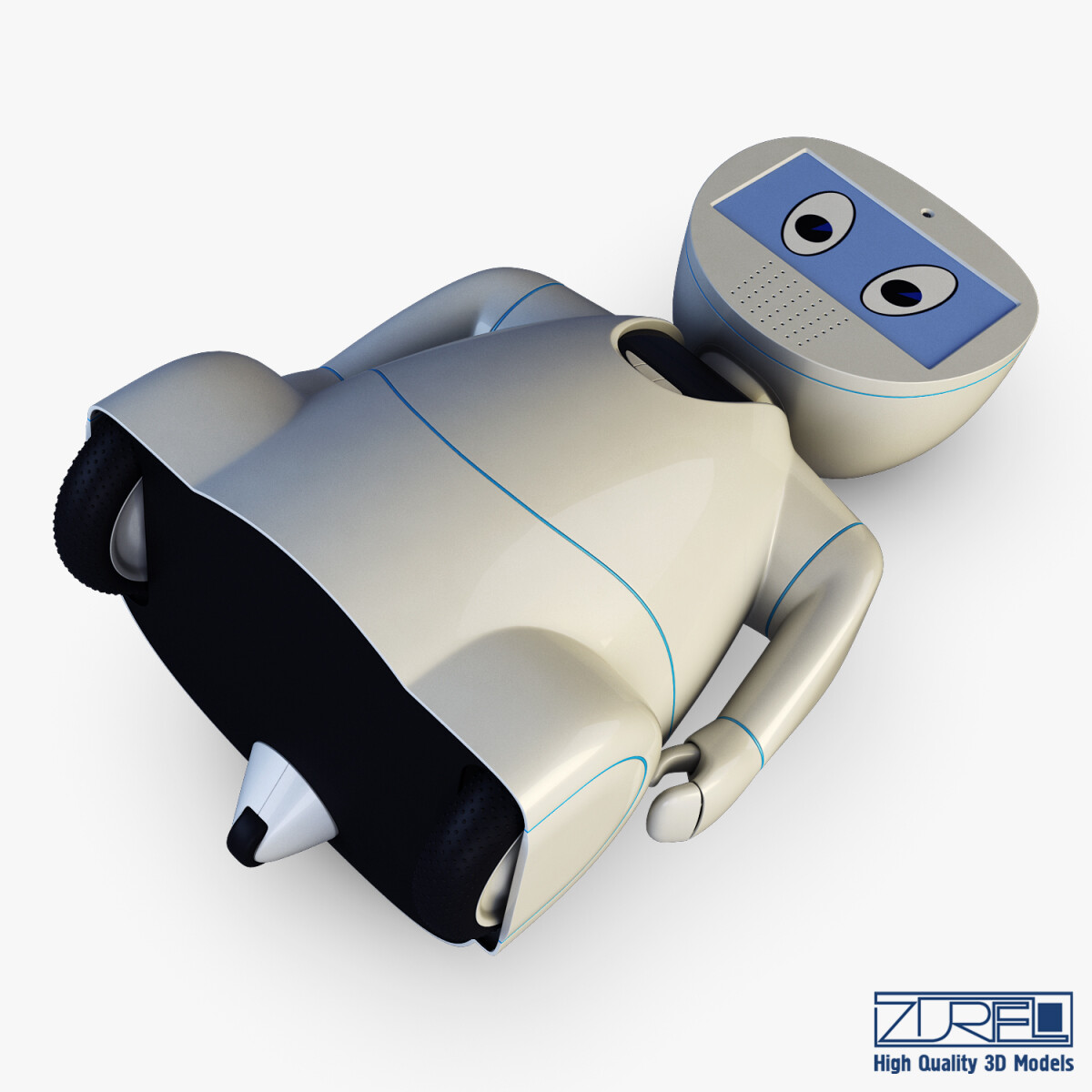 ArtStation - Pakati Robot Assistant White | Resources