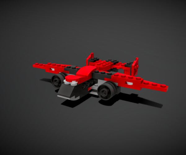 ArtStation - Lego Plane | Game Assets