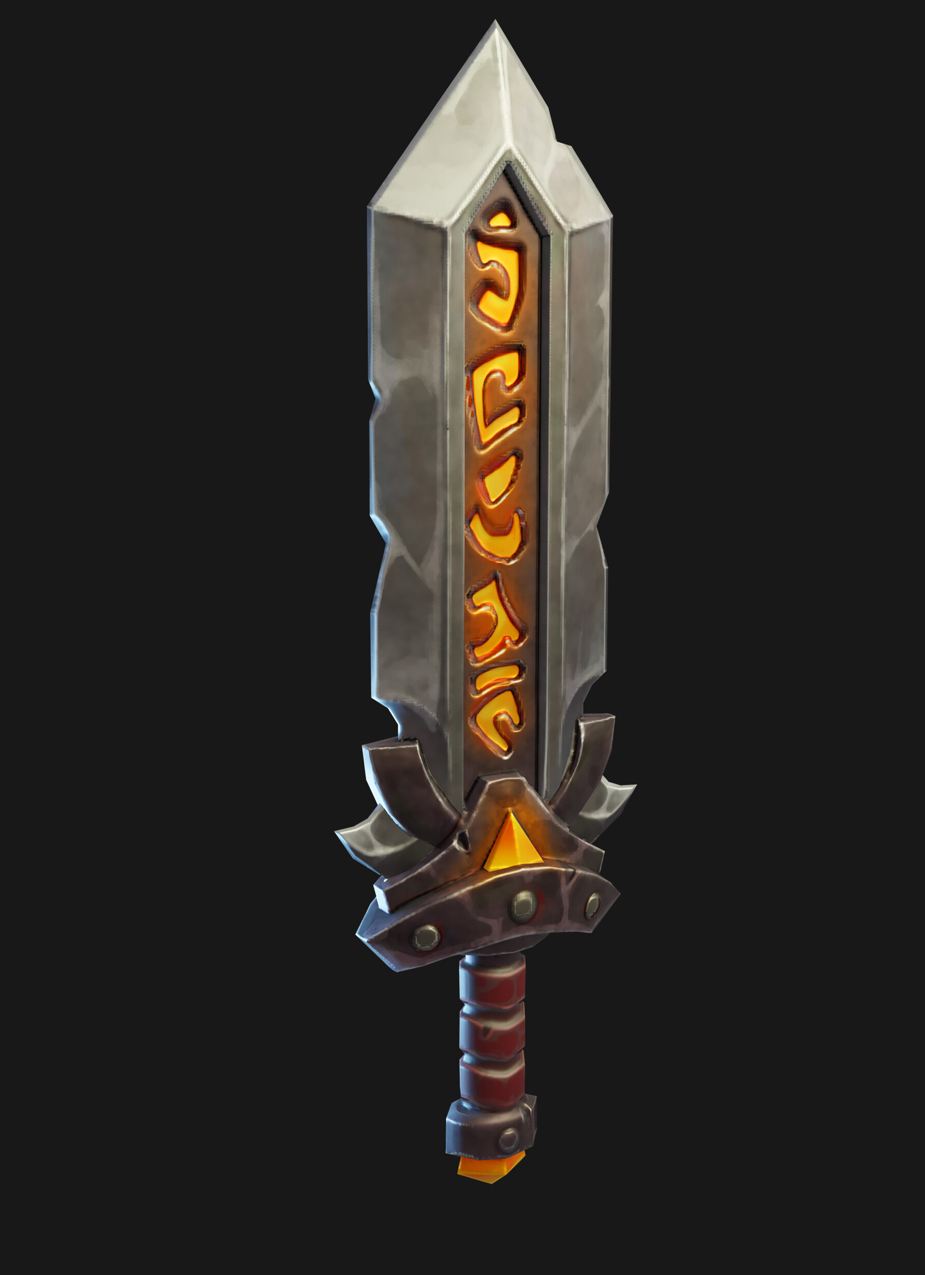 ArtStation - Stylized Sword Weapon Low Poly Game Ready | Game Assets